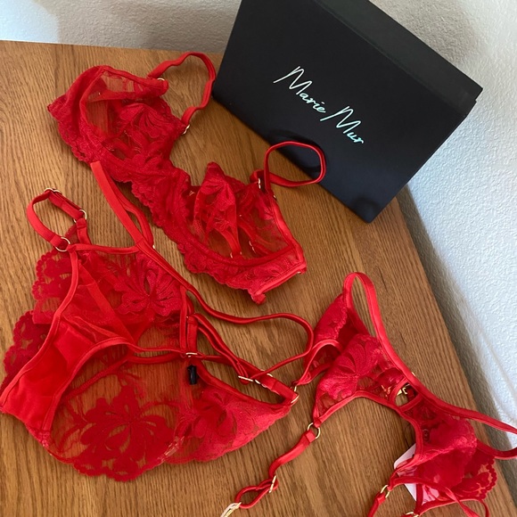 Marie Mur | Intimates & Sleepwear | Maria Mur 3 Piece Lingerie Set ...